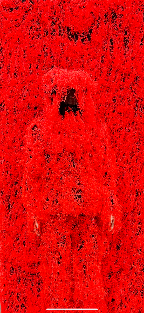 Creepy Moss Material Fluorescent Orange HS117 – NightScream Studios