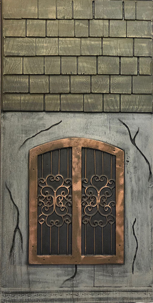 Mansion Wrought Iron Window and Shingles ML606 – NightScream Studios
